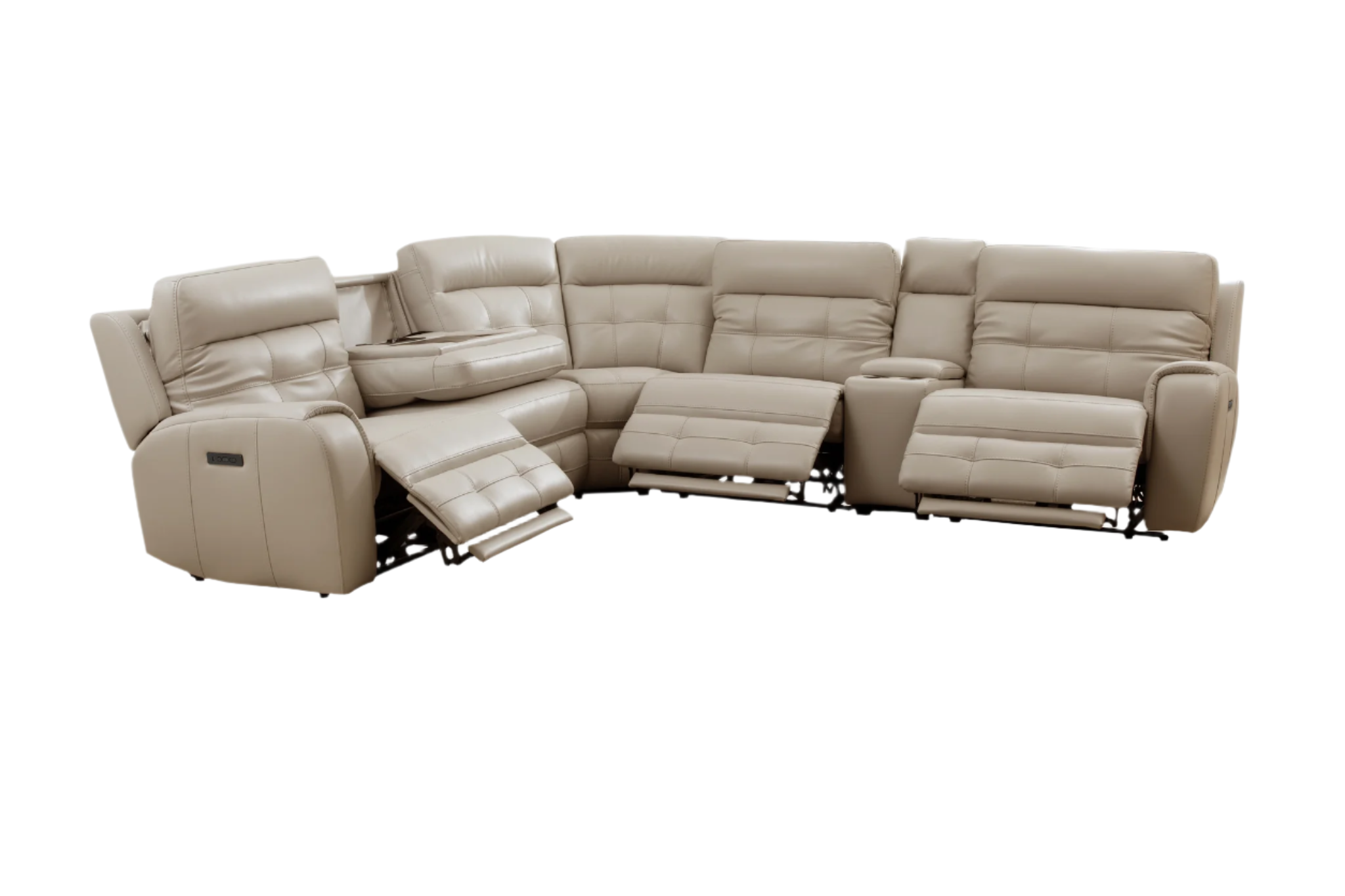Amaranth Power Reclining Sectional 70300 | Richicollection